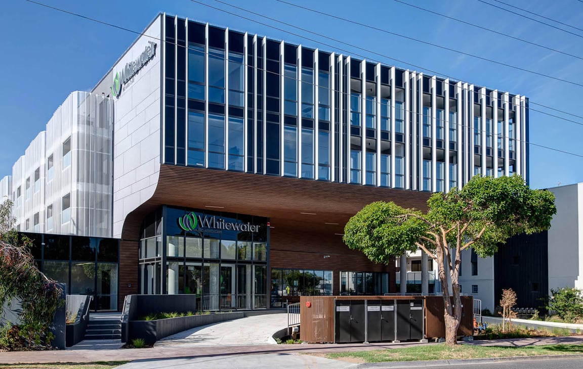 Curved Aluminium Cladding for TLC Whitewater | Project | Sculptform