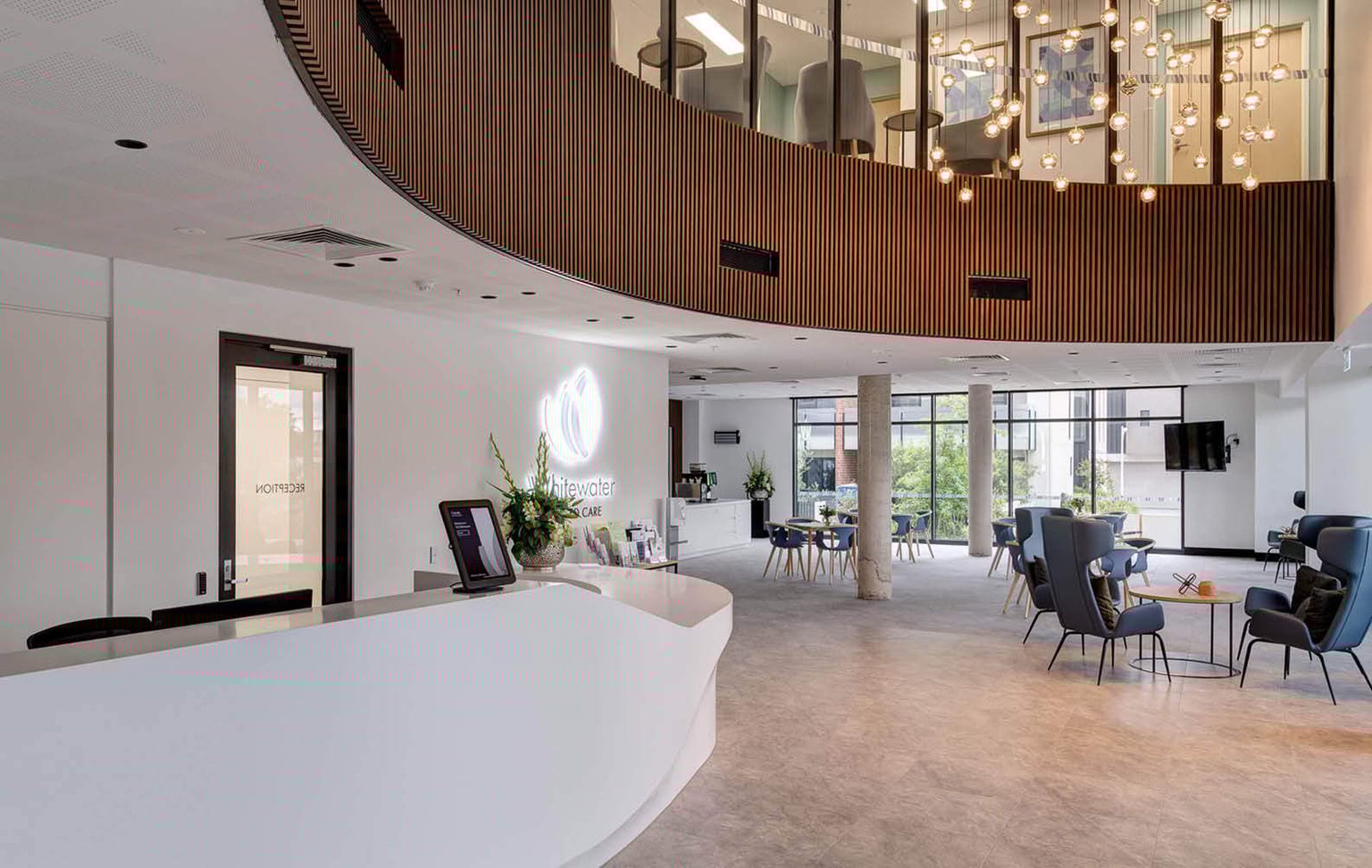 Curved Aluminium Cladding for TLC Whitewater | Project | Sculptform