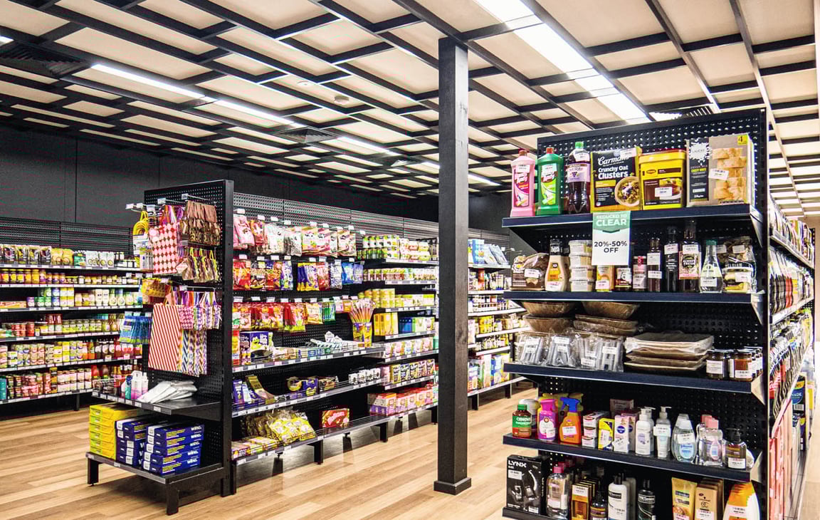 Custom Ceiling of Grocery Store | Project | Sculptform