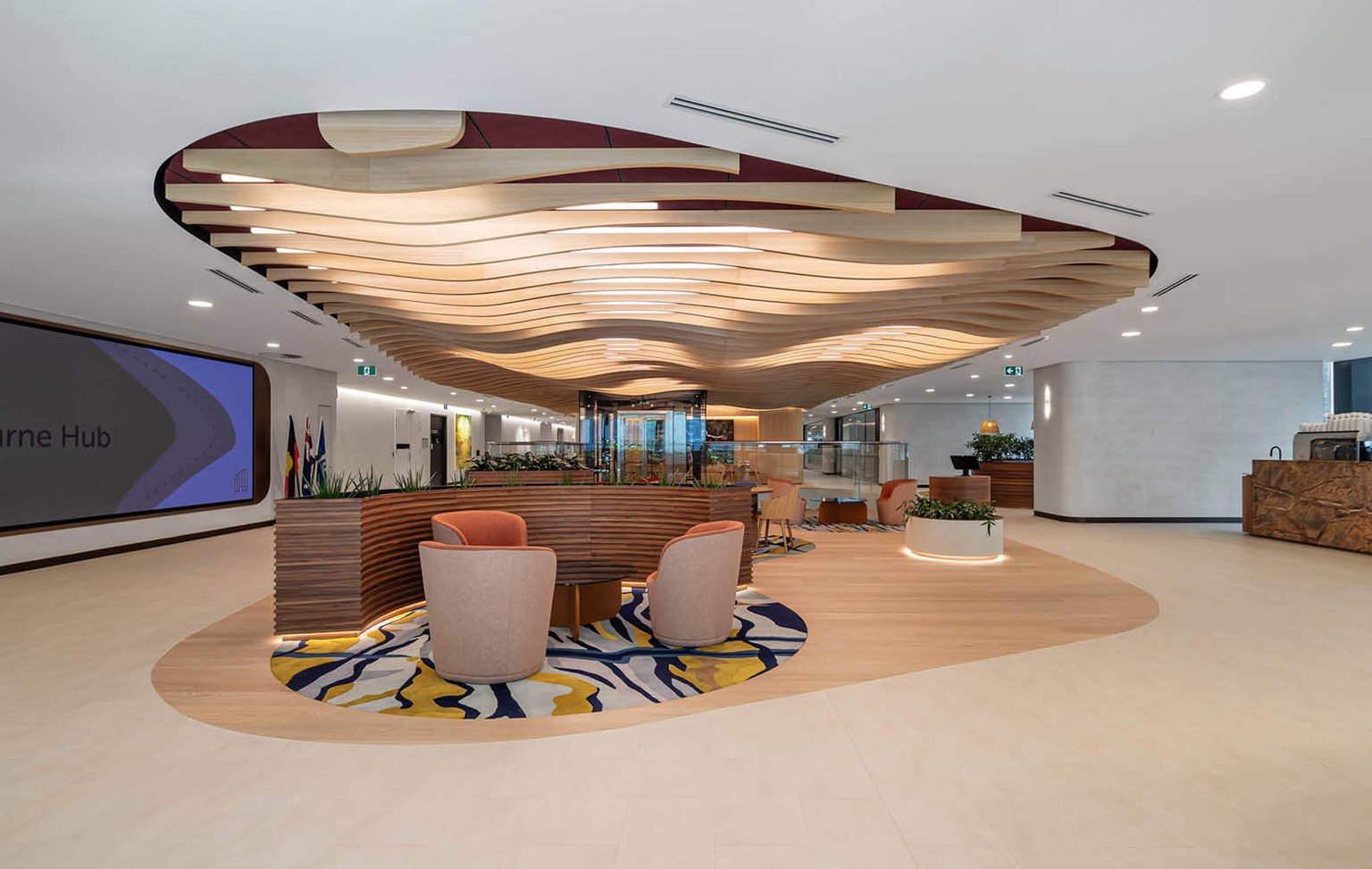 Curved Timber Walls and Ceilings | Sculptform