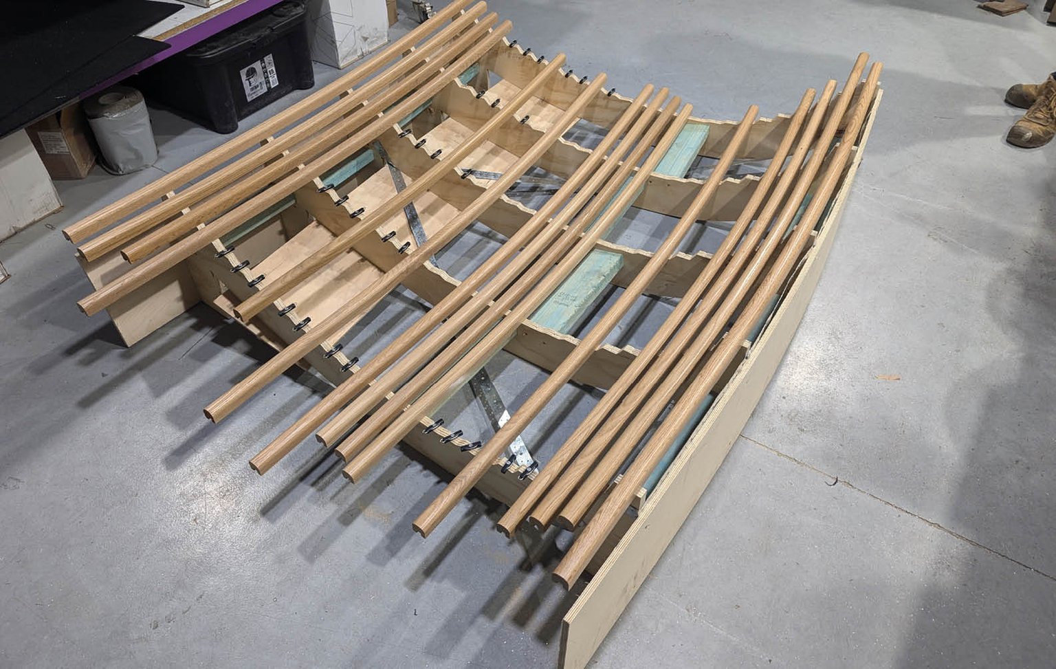 Parametric Curved Timber Rooftop Canopy | Project | Sculptform