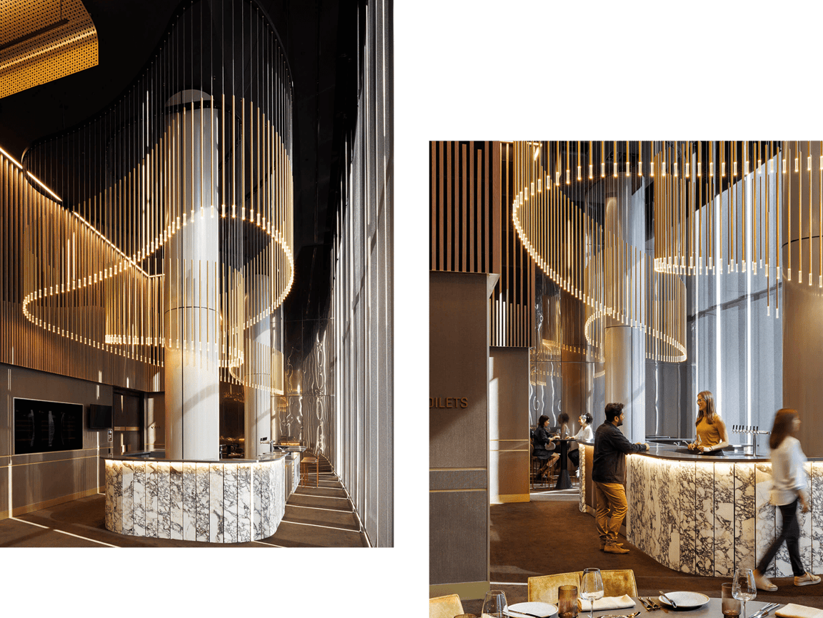 Unique Timber Battens at Marvel Stadium | Project | Sculptform